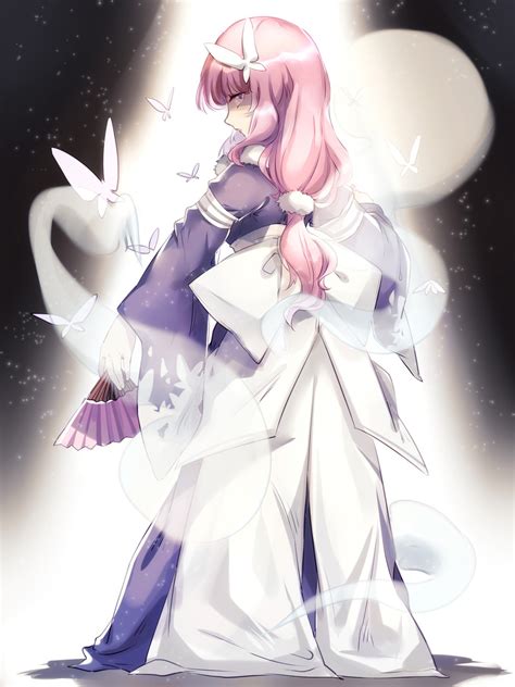 Saigyouji Yuyuko Touhou Drawn By Siam Meow Danbooru