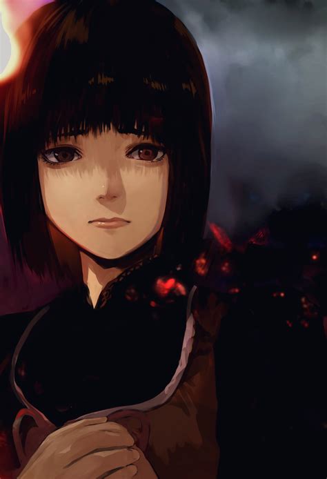 Amakura Mayu Fatal Frame And 1 More Drawn By Gauss