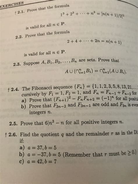 Solved Problem 2 5 Prove That 6 N 3 N For All Positive Chegg Com