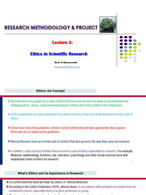 Chapter 2 Lecture 2 Pdf Profession Science