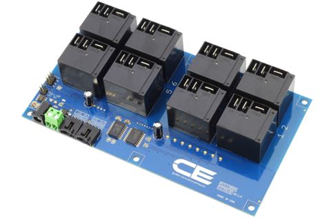 Channel High Power Relay Controller With I C Interface NCD Store