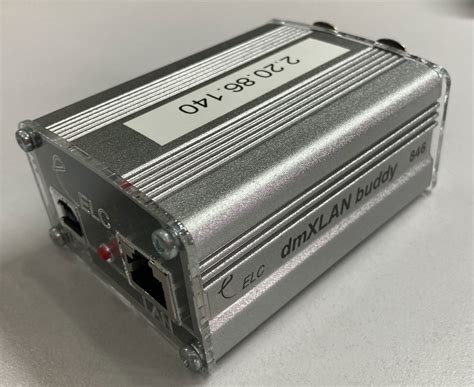 ELC DmXLAN Buddy 2 Port DMX Ethernet Node 190 EUR Gebrauchte