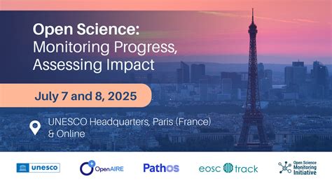 Conference On Open Science Monitoring Progress Assessing Impact Pathos
