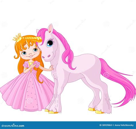 Unicorn Princess Hand Drawn Moderm Isolated Calligraphy Text With
