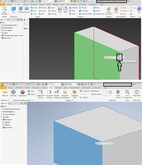 solved make sketch visible in 2023 autodesk community