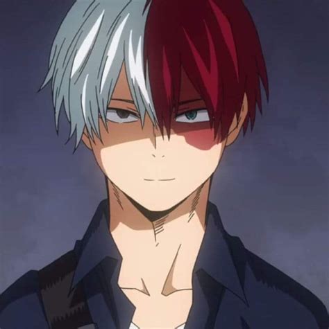[39 ] Cute Face Shoto Todoroki Smile
