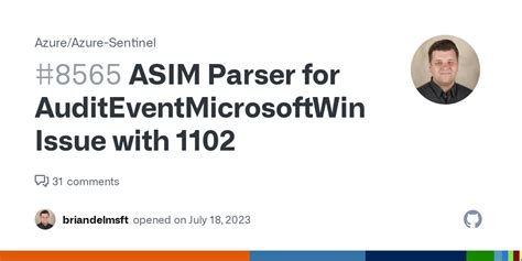 Asim Parser For Auditeventmicrosoftwindowsevents Issue With 1102 · Issue 8565 · Azureazure