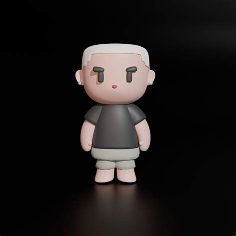 Create A Urban Chibi Style D Characters In Blender By Viggieedit Fiverr
