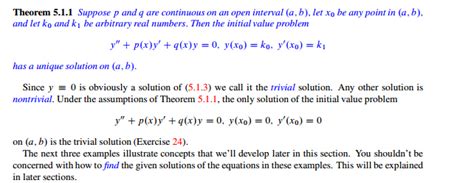 Solved Suppose P And Q Are Continuous On An Open Chegg Com
