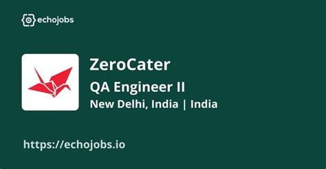 zerocater is hiring qa engineer ii india bengaluru india [sql api bash python microservices