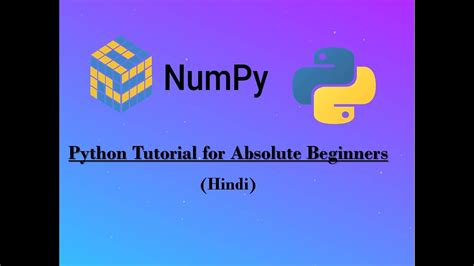 Python Numpy Tutorial In Hindi Creating Multi Dimensional Array