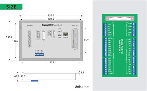 Cnctopbaos 4 Axis 500khz Cnc Offline Controller Ddcsv4 1 Stand Alone System Motion Controller