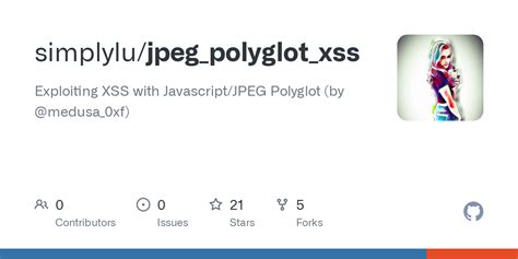 Github Simplylujpegpolyglotxss Exploiting Xss With Javascriptjpeg Polyglot By Medusa0xf