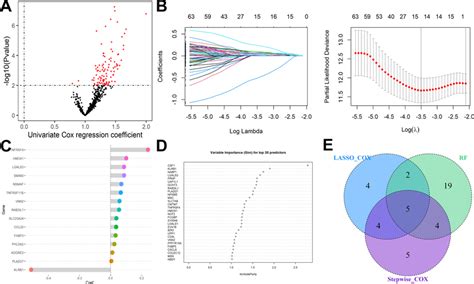 Necroptosis Related Gene Signature Construction In Tcga A A Total Of Download Scientific