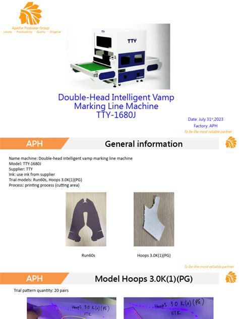 Marking Machine Tty 1680j Trial Report V3 Pdf