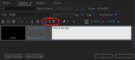 solved captions aren t visible in the program monitor adobe