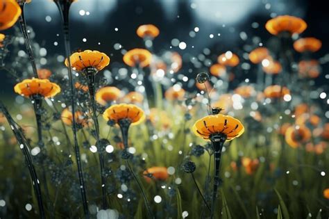 premium photo algorithmically generated fractal flowers in a vir 00021 01