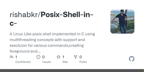 Github Rishabkrposix Shell In C A Linux Like Posix Shell Implemented In C Using