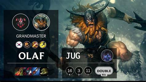 Olaf Jungle Vs Sylas Kr Grandmaster Patch 1012 Youtube