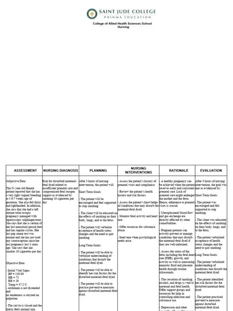 P2 Ncp 1 Pdf Fetus Prenatal Development