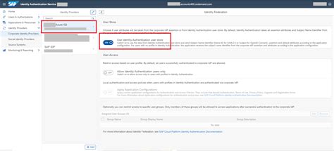 Configure IdP Initiated SSO With Corporate Identit SAP Community