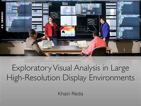 Pdf Exploratory Visual Analysis In Large High Resolution Displays