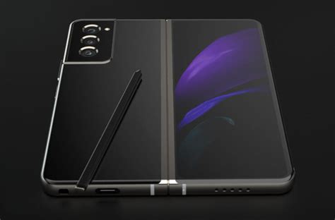 Galaxy Z Fold 3 With S Pen Support In Display Camera And Improved
