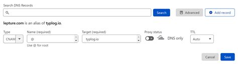 adding a custom domain typlog docs