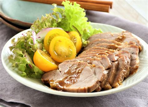 レンジで旨チャーシュー（焼肉のたれ）｜レシピ｜創味食品