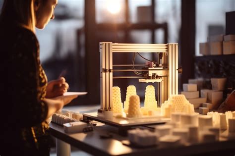Premium Ai Image Technology Future Concept Printer Engineering