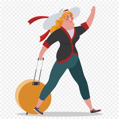 矢量去度假的女人PNG图片素材下载 图片编号yodllzvq 免抠素材网