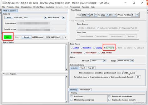 Citespace使用入门教程citespace怎么用 Csdn博客