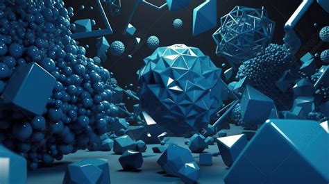 구에 무작위로 흩어져 있는 3d 파란색 추상 큐브가 있는 배경 3d 배경 구체 배경 위로 배경 이미지 Hd 3d 구체 위로 배경 사진 무료 다운로드 Lovepik