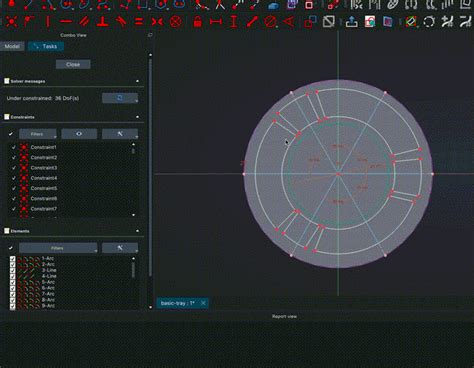 Arcs And Symmetrical Constraints Redundant Error But Still Working