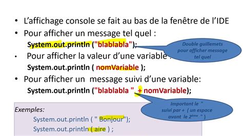 Syntaxe De Base De Java YouTube