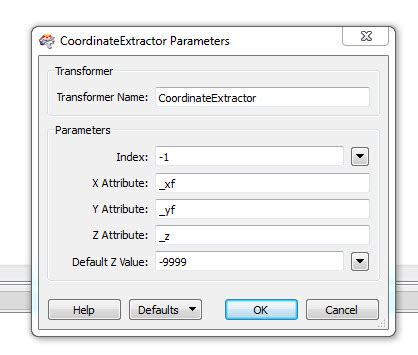Exporting Coordinates Of Shapefile Into CSV Using FME Geographic