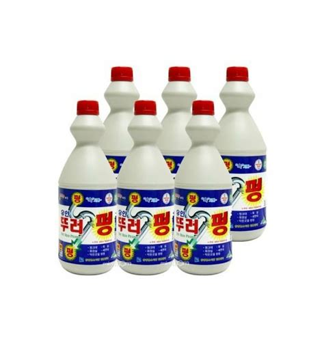 유안 뚜러펑 1L x 6개 변기세정제 유한 펑크린 티몬