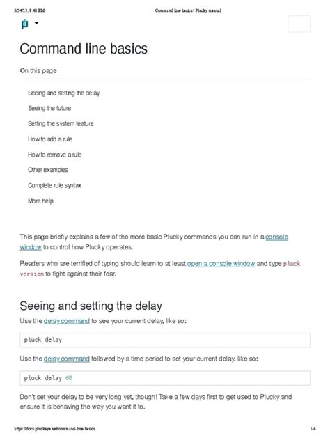 command line basics plucky manual pdf command line interface websites