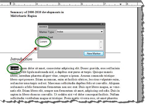 How To Create An Index For An Adobe Framemaker Document Technical Communication Center