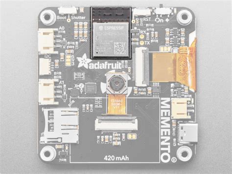 Pinouts Adafruit Memento Camera Board Adafruit Learning System