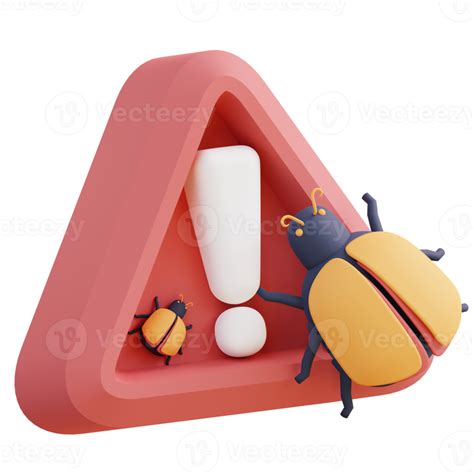3d Illustration Of Virus Detection Alarm 19875455 Png