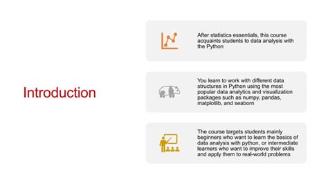 Data Science With Python Course Outline Pptx