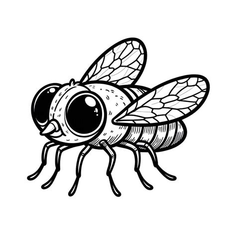 Coloriage Mouche à Imprimer Et Dessin