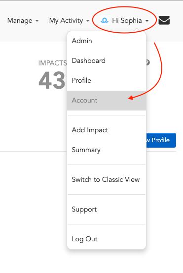 customizing user profile givepulse