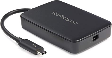 STARTECH Thunderbolt To Thunderbolt Adapter Backward Compatible TBT TBTADAP Black