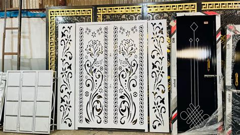 B S R M গ্রিল সহ জানালার দাম কত মজবুত কমান্ডো দরজা কোরিয়ান কেবস দরজা লেজার কাটিং মেইন গেট