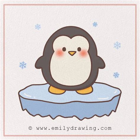 How To Draw A Cute Penguin Easy Step By Step
