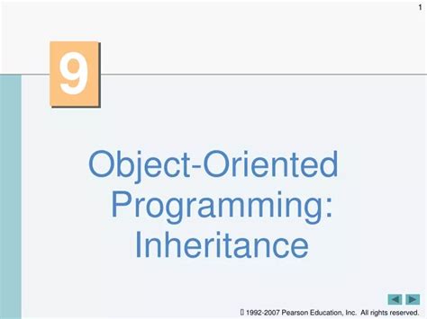 ppt object oriented programming inheritance powerpoint presentation id 9190622