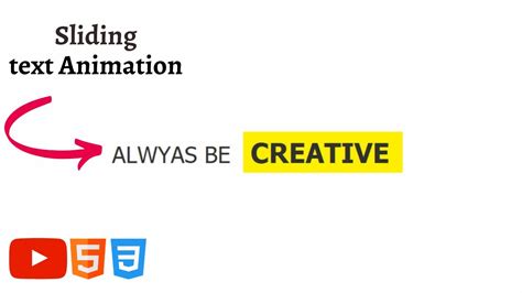 Multiple Text Sliding Animation Using Html And Css Css Text Slider