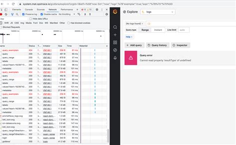 Grafana Promql Queries Fail After Upgrade From 6cb91909 Ci To Latest Main · Issue 908